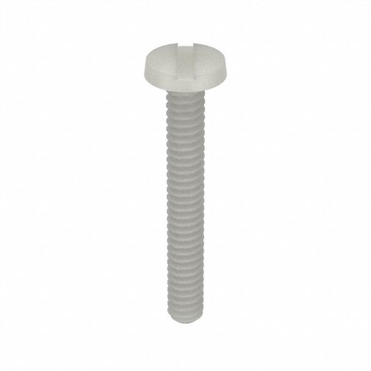 #6-32 Thread Size, 1 in Lg, Machine Screw - 4DJE6|010632B100 - Grainger