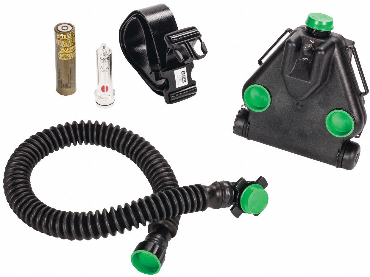 MSA PAPR System: Belt-Mount, Lithium-Sulfur Dioxide - 4DKY9|B-60141-036 ...