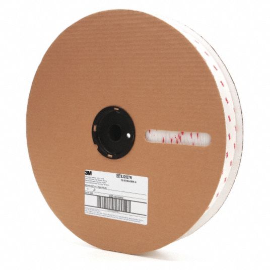 3M, Roll, White, Hook-and-Loop Fastener - 4DKZ5|SJ3527N - Grainger