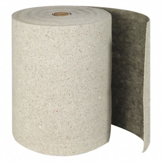 BRADY SPC ABSORBENTS, White, Cellulose, Sorbent Roll - 4DND4|RFP328-DP ...