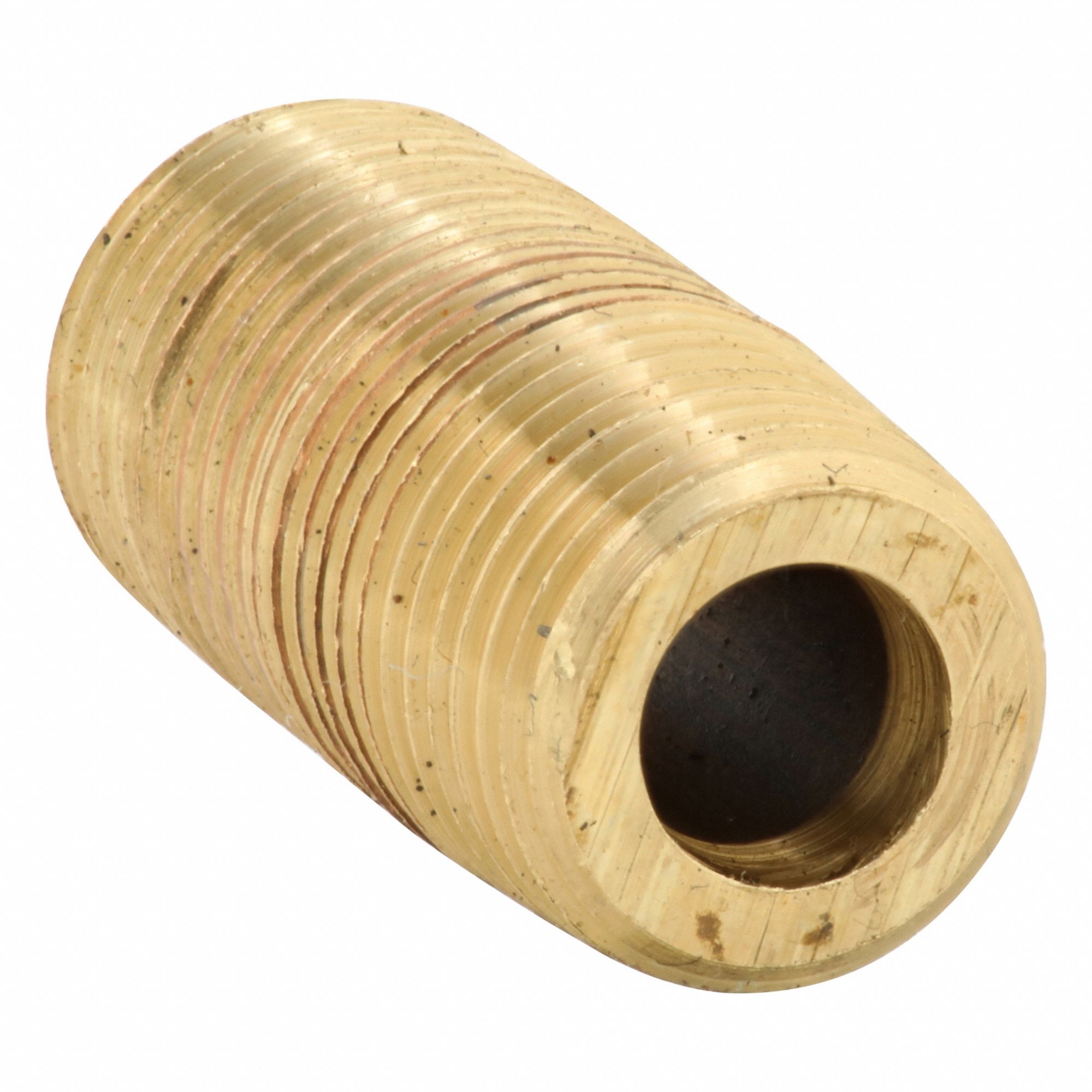 Red Brass, 1/8 in Nominal Pipe Size, Nipple - 4DRA9|460-001X - Grainger