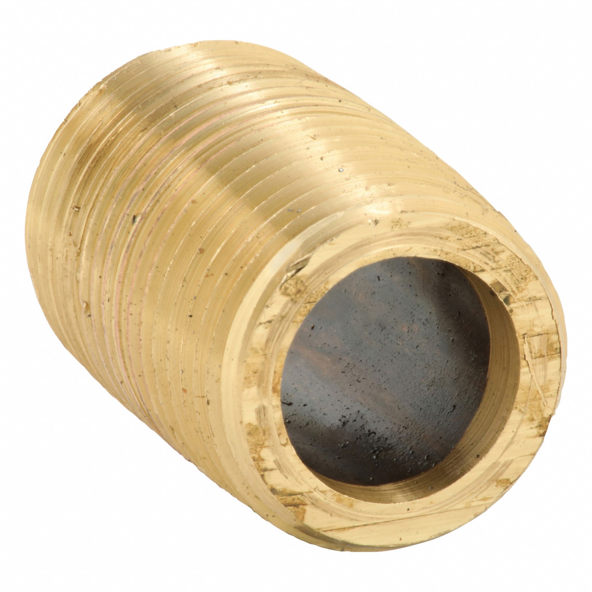 Red Brass, 3/8 in Nominal Pipe Size, Nipple - 4DRC2|462-001X - Grainger