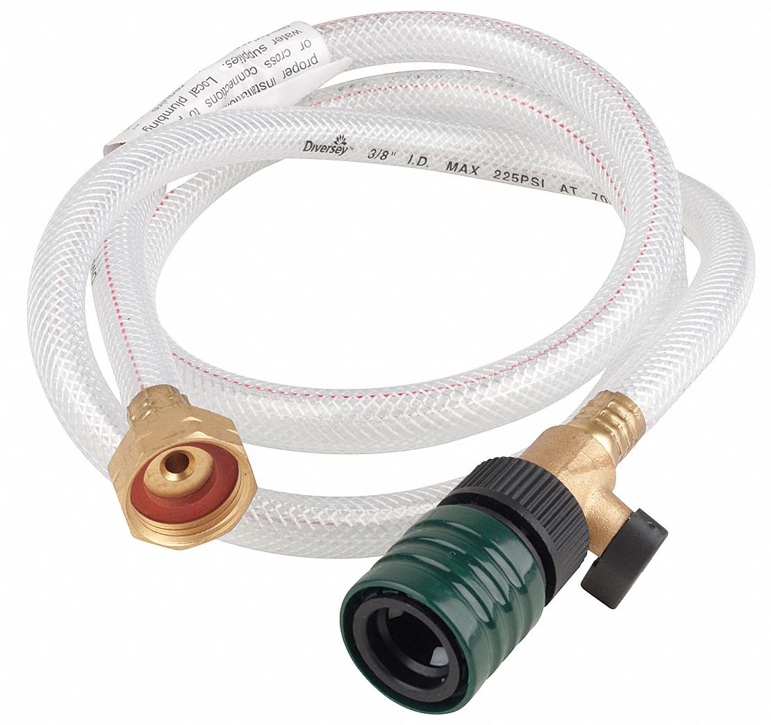 DIVERSEY, RTD, Water Hose and Quick Connect Kit - 4DU34|D3191746 - Grainger