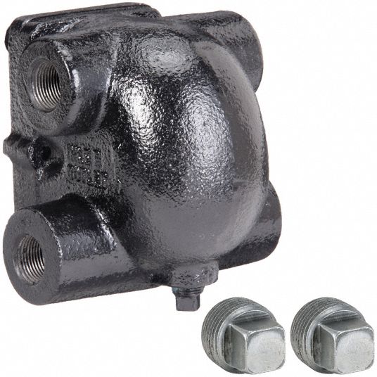 Cast Iron, 3/4 in FNPT, Steam Trap - 4DXE4|FTN-C5D9A - Grainger