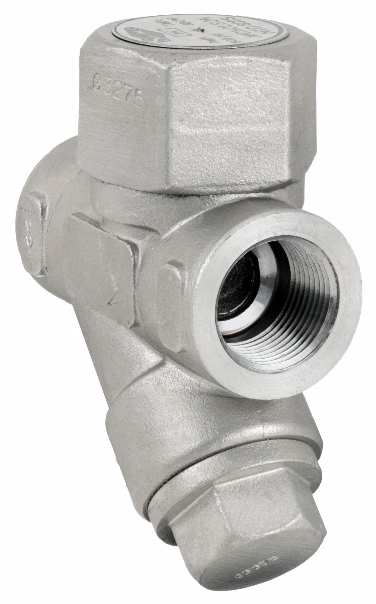Stainless Steel, 3/4 in FNPT, Steam Trap - 4DXN4|NTD600-N1D9S - Grainger