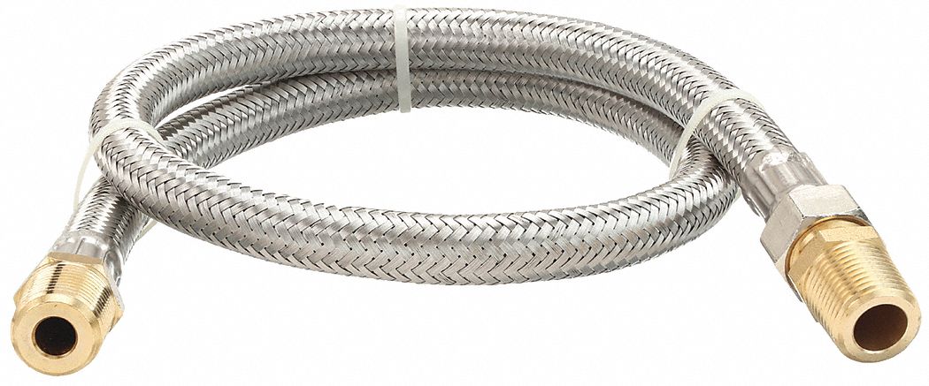 1/2 in Hose Inside Dia., 200 psi, Flexible Hose Assembly - 4DXN9 ...