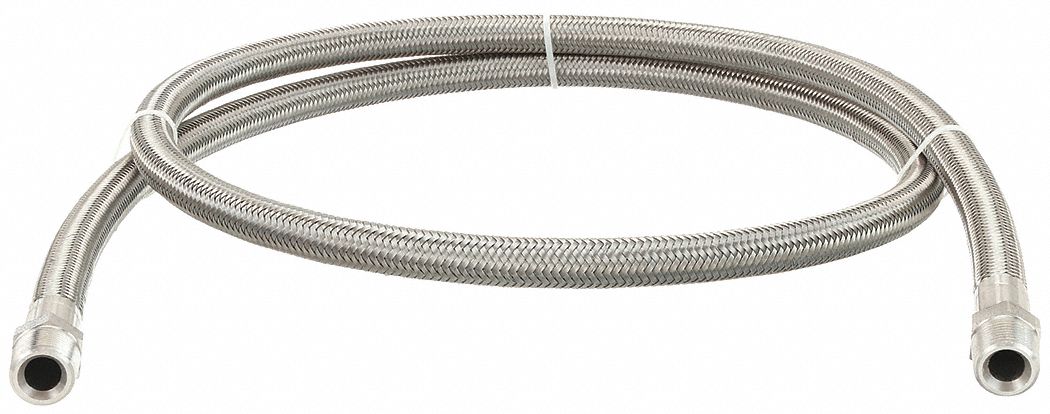 5/16 in ID, 5 ft Lg, Flexible Hose Assembly - 4DXV4|4DXV4 - Grainger