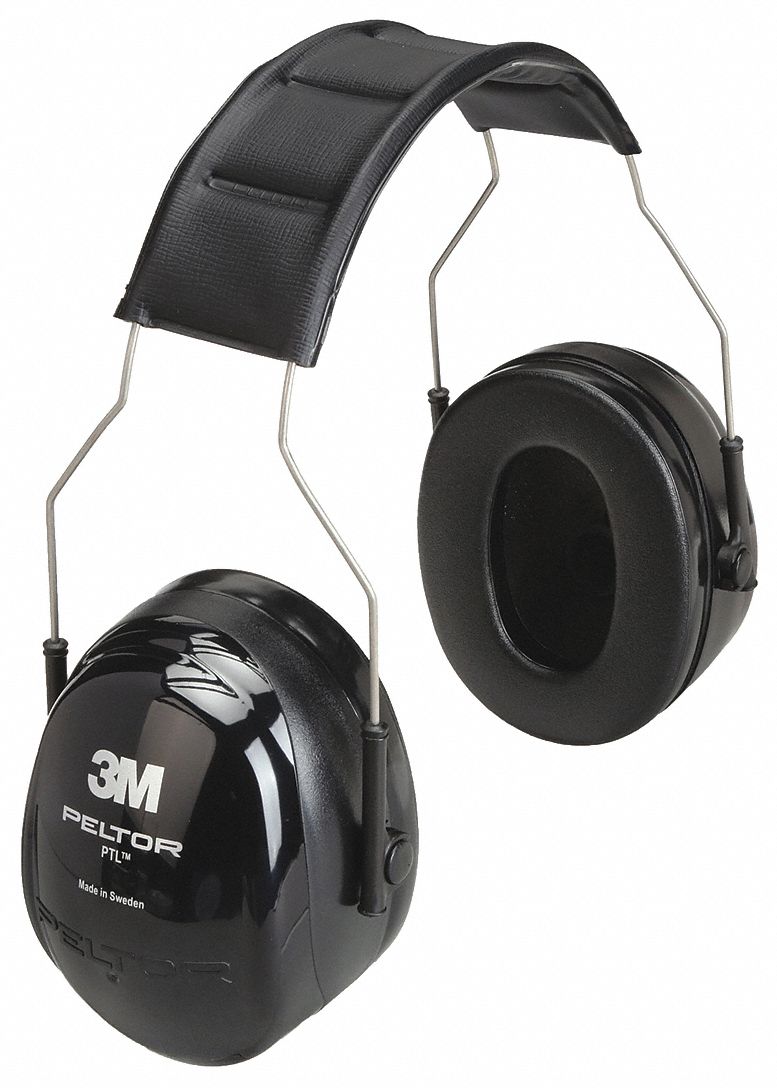 3M, Over-the-Head Earmuff, Active Noise-Suppressing, Electronic Ear ...