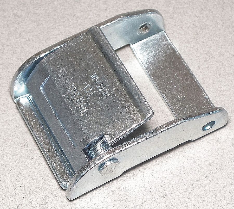 Cam Buckle,2 In.,Zinc,PK 2 - Grainger