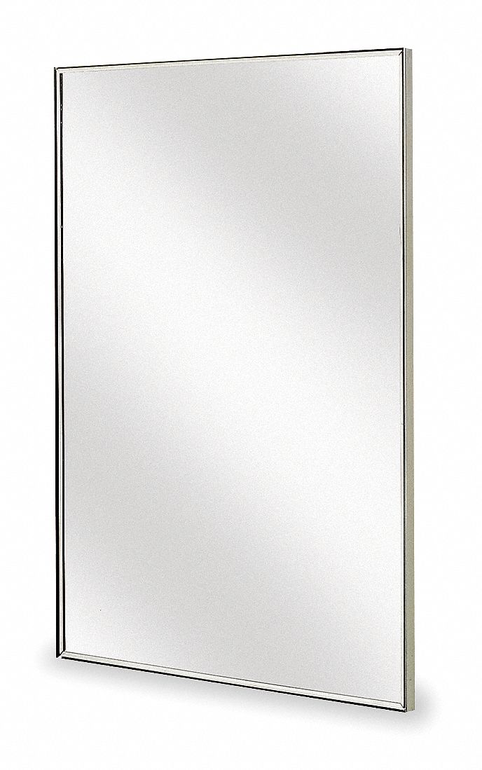 Surface Mount Mirror, Height (In.) 22, Width (In.) 16 - Grainger