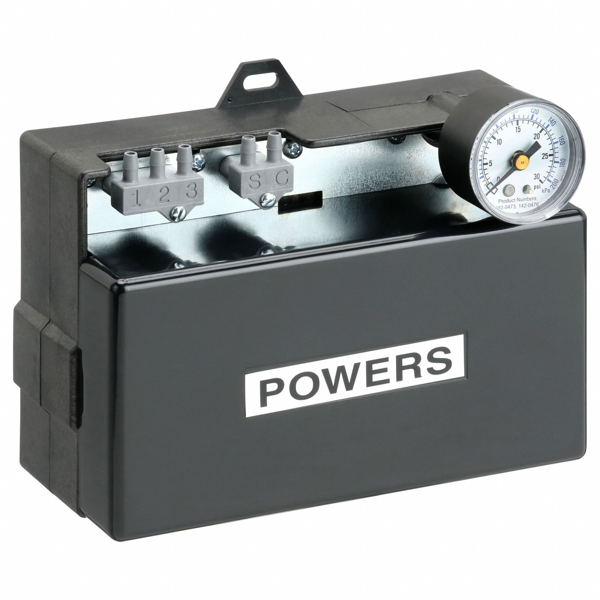 Dual Input, 0 psi to 22 psi Signal, Pneumatic Receiver Controller ...