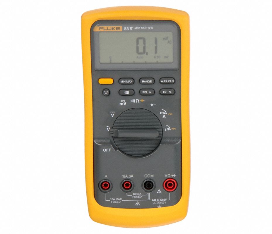 FLUKE Multímetro Digital FLUKE® Fluke-83-V 1000V 10A 6000 conteos ...