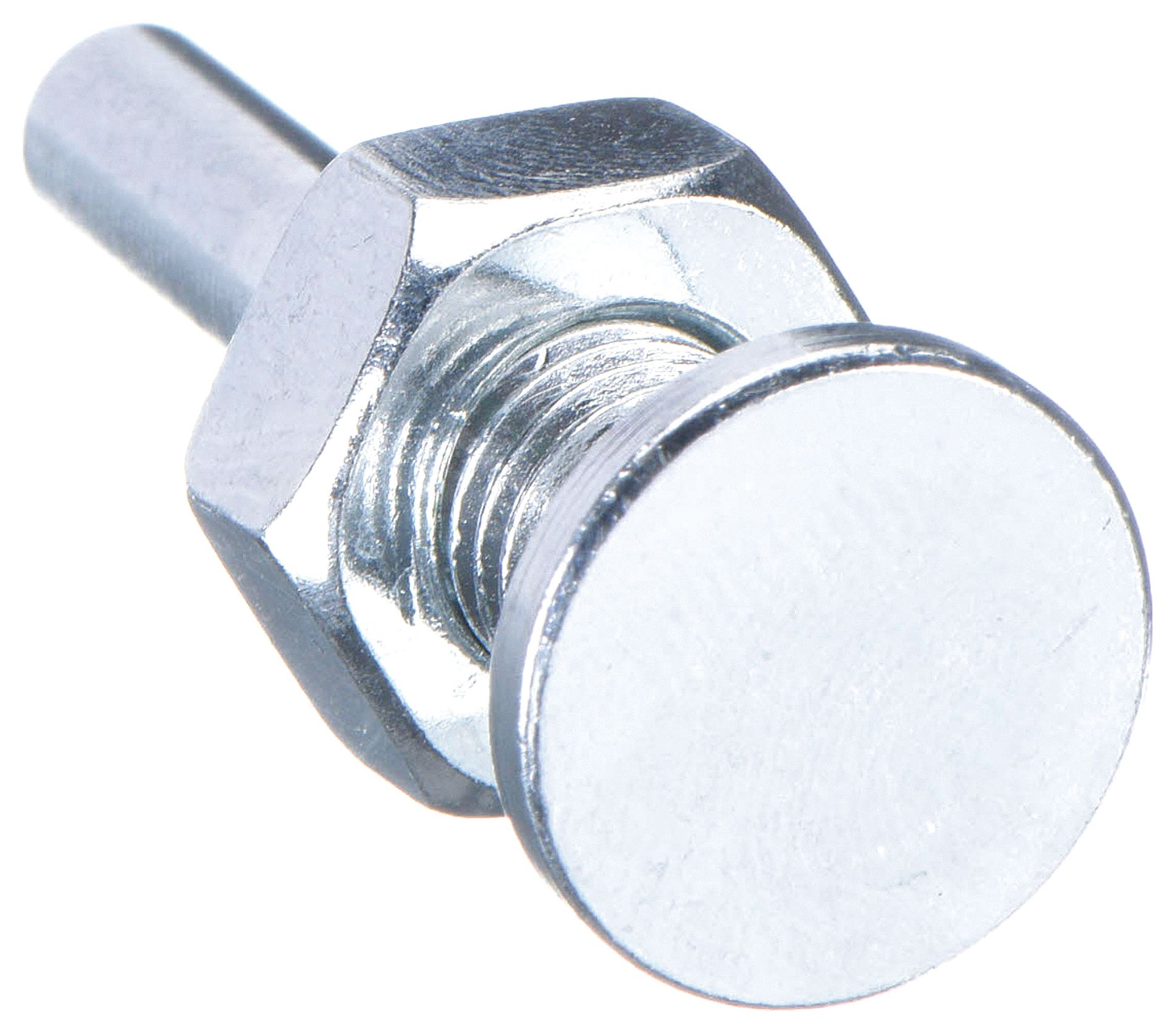 Drive Arbor with Threaded Shaft, Flush Mount - Grainger