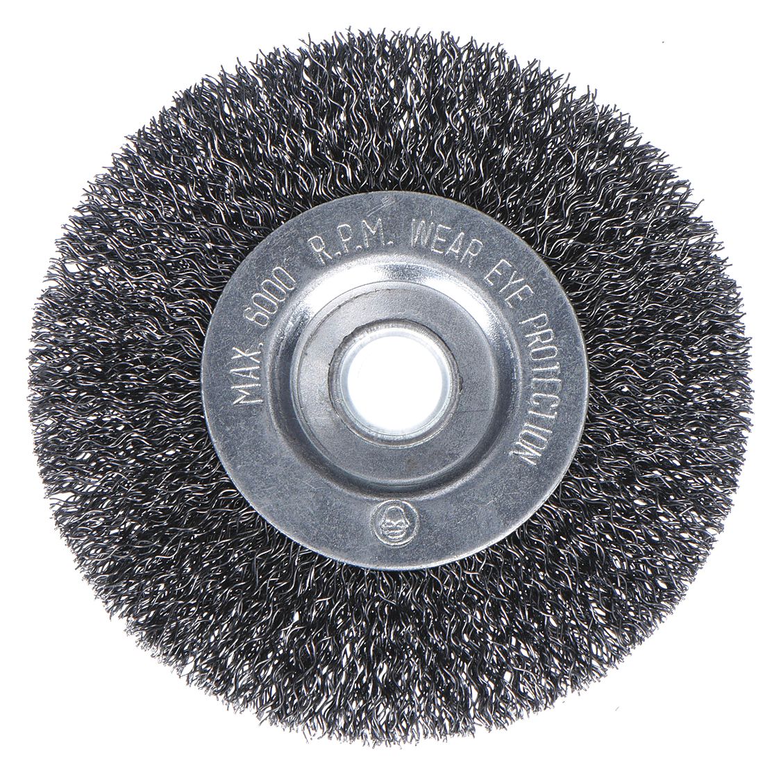 Wire Wheel,4 In D,Steel,0.0140 Wire - Grainger