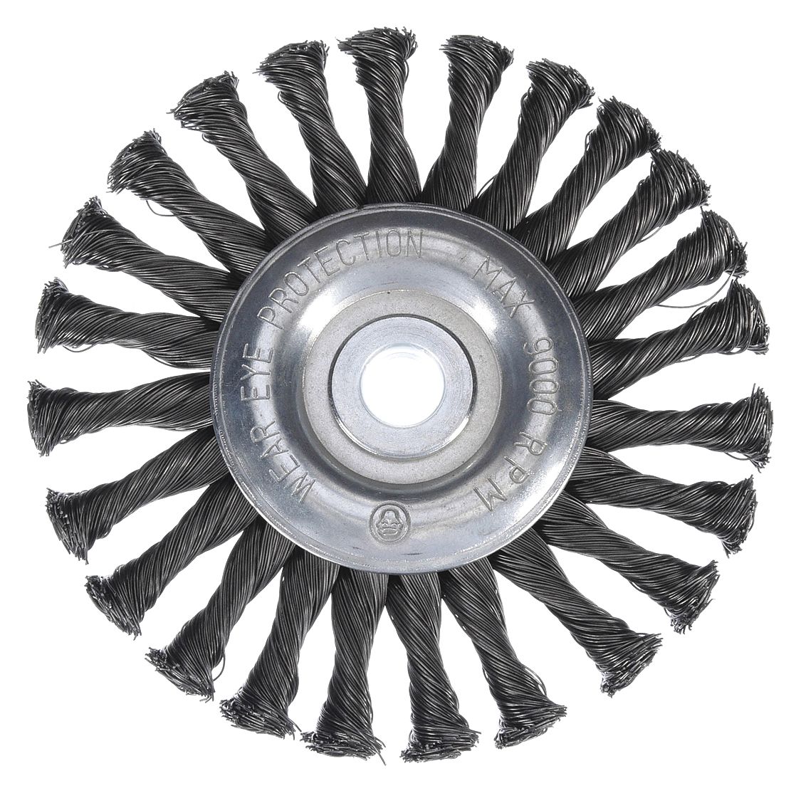 Stringer Wheel,6 In D,Steel,0.0250 Wire - Grainger