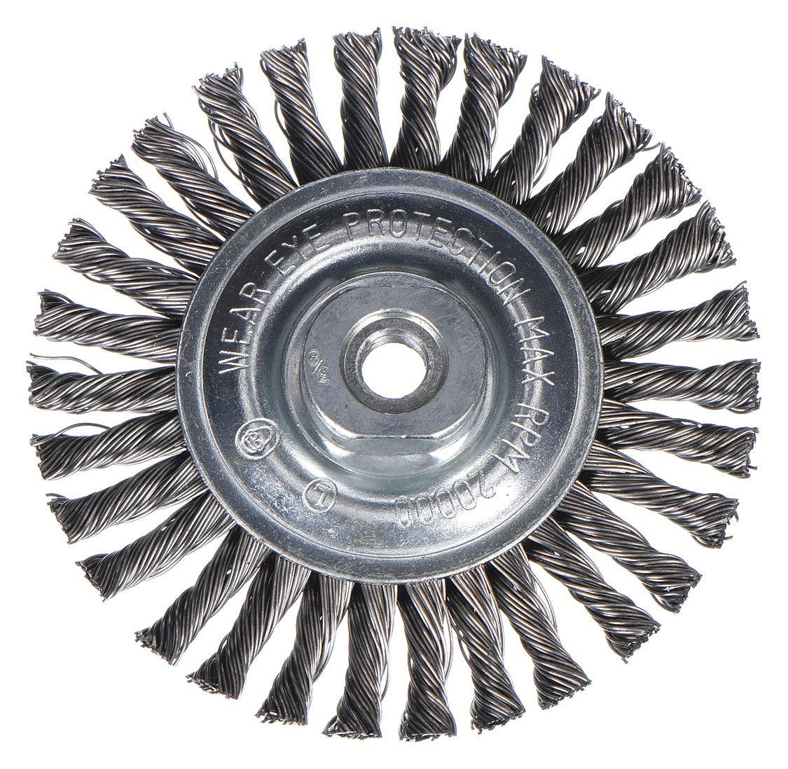 Stringer Wheel,4 In D,SS,0.0200 Wire - Grainger