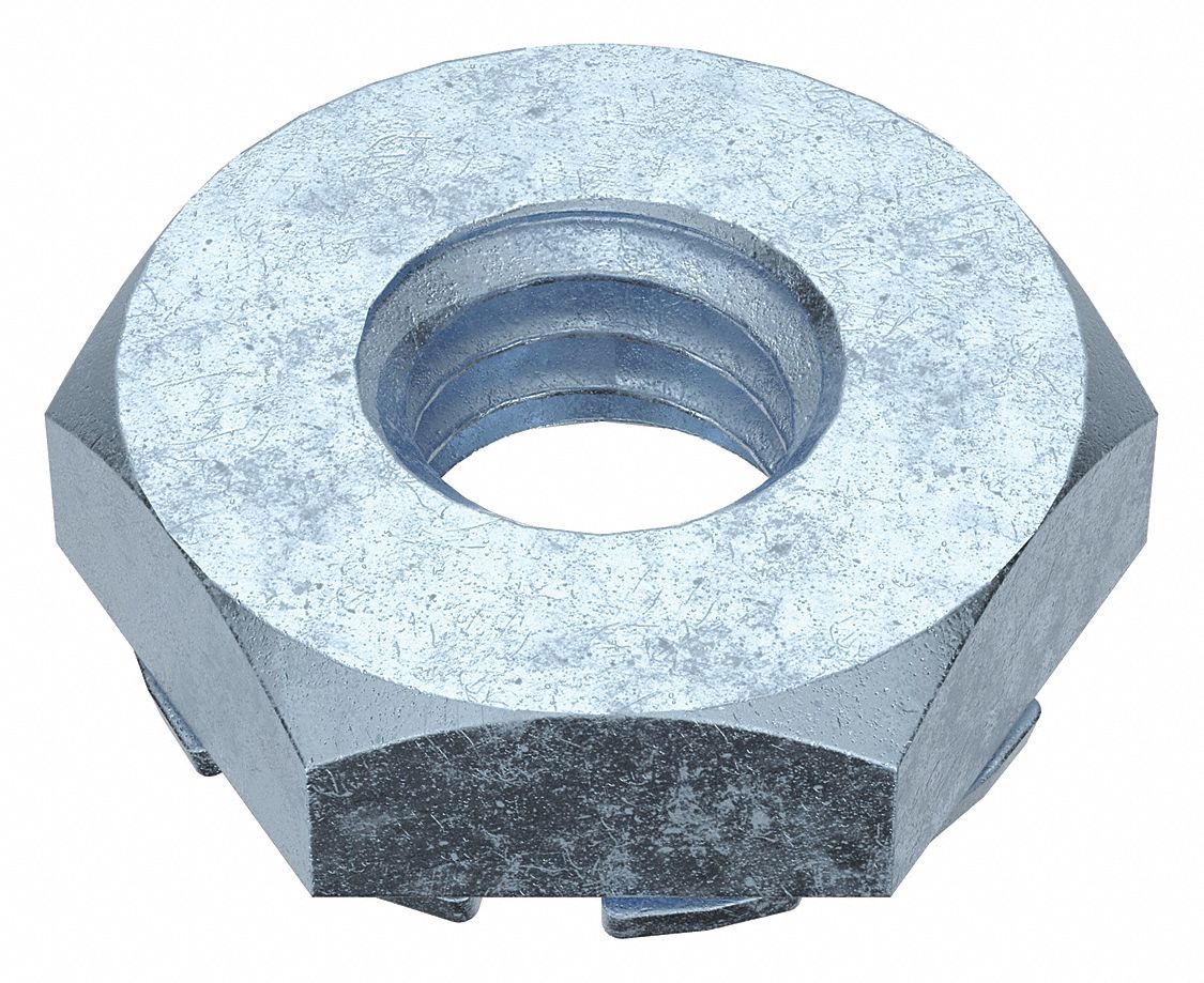 With External Tooth Washer, Std Hex, Lock Nut - 4EFZ7|KEPFI-100-100P ...