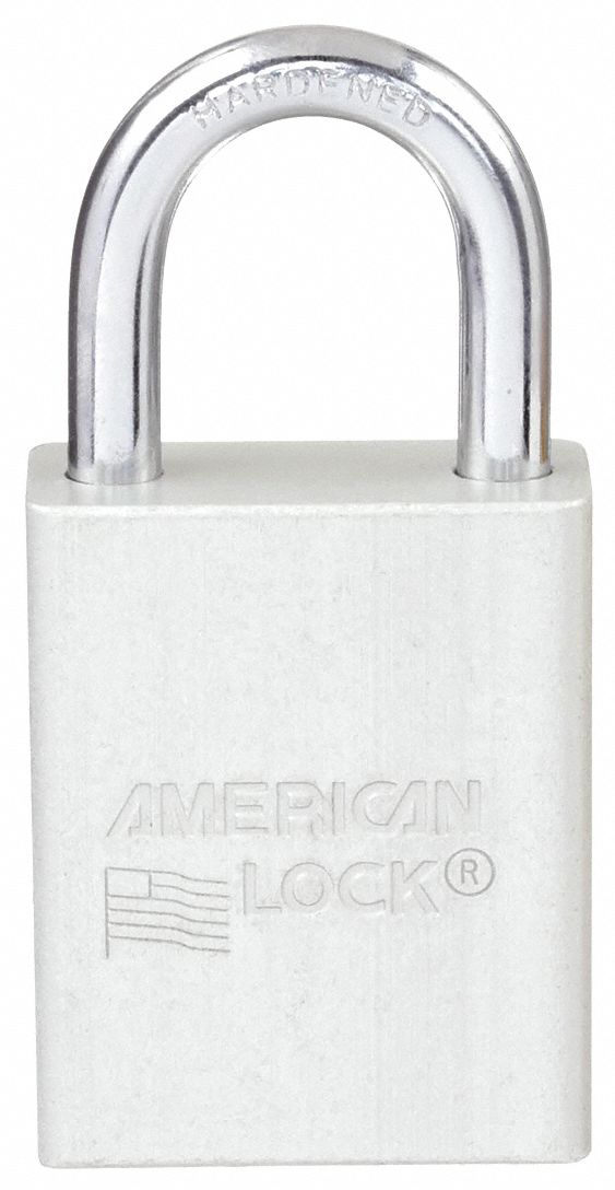 AMERICAN LOCK, Keyed Different, Aluminum, Lockout Padlock - 4ENC1 ...