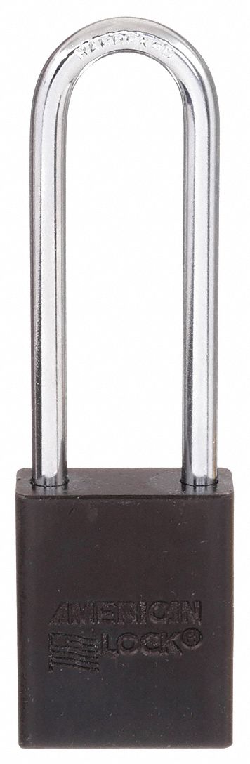 AMERICAN LOCK, Keyed Different, Aluminum, Lockout Padlock - 4END9 ...