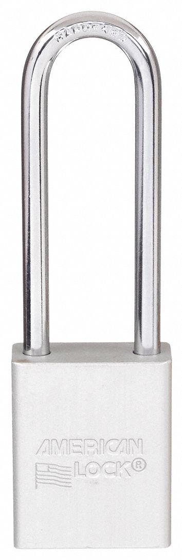 AMERICAN LOCK, Keyed Different, Aluminum, Lockout Padlock - 4ENE1 ...