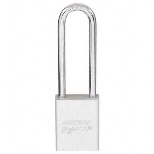 AMERICAN LOCK, Keyed Different, Aluminum, Lockout Padlock - 4ENE1 ...