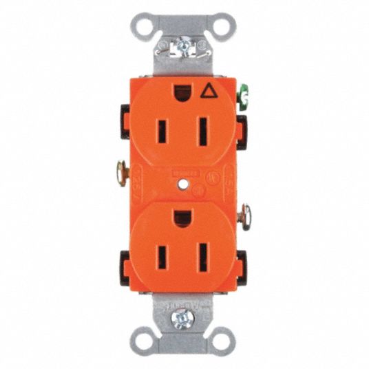 Duplex, 5-15R, Receptacle - 4ENH2|IG15CR - Grainger