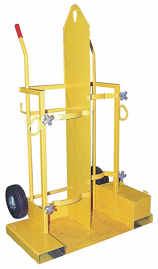Welding Cylinder Truck, 500 lb Load Capacity - Grainger