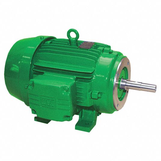 Close-Coupled Pump Motor, 30, Nameplate RPM 1765, 208-230/460, 286JM ...