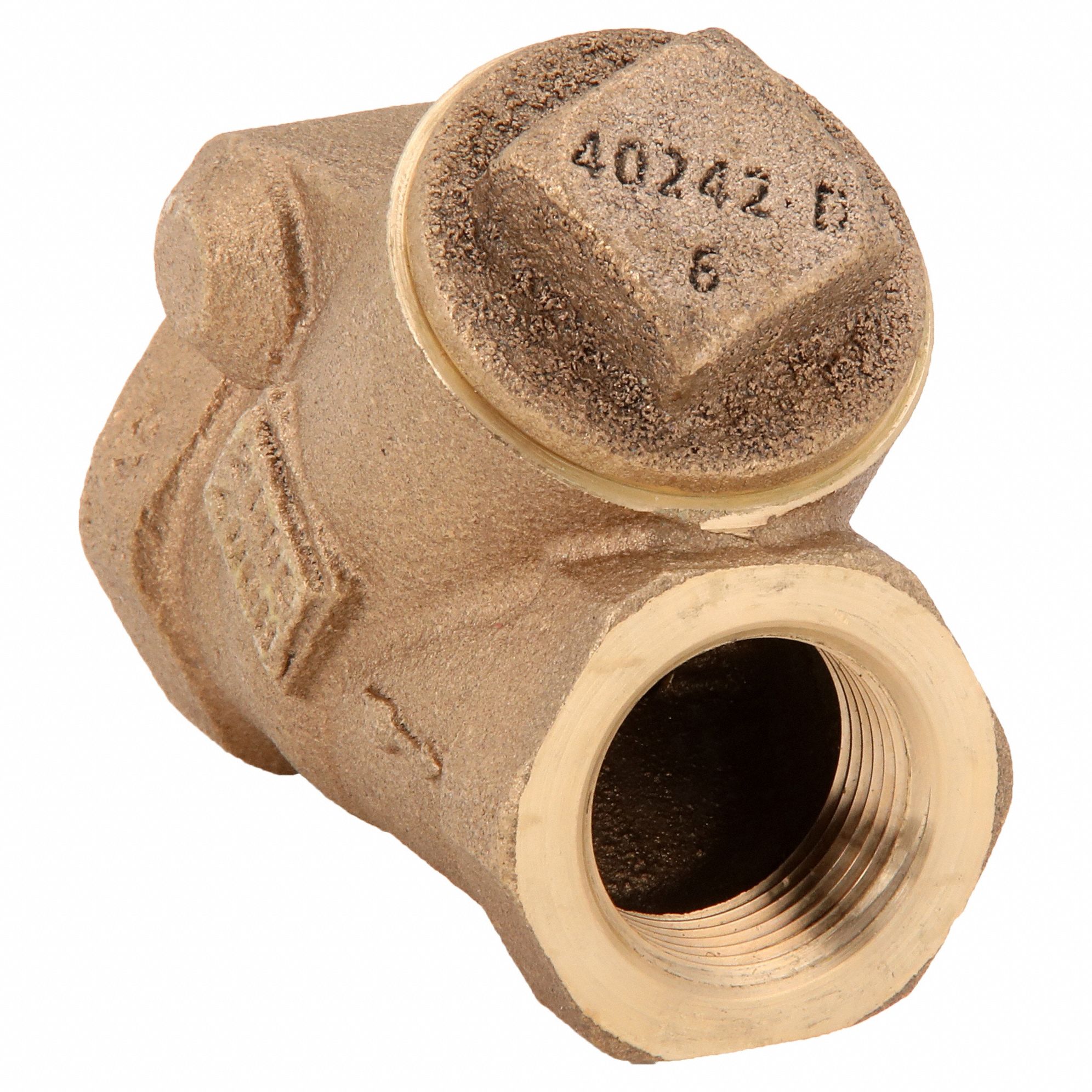 MILWAUKEE VALVE, Swing, Y-Style Valve Body, Swing Y Check Valve - 4EVG4 ...