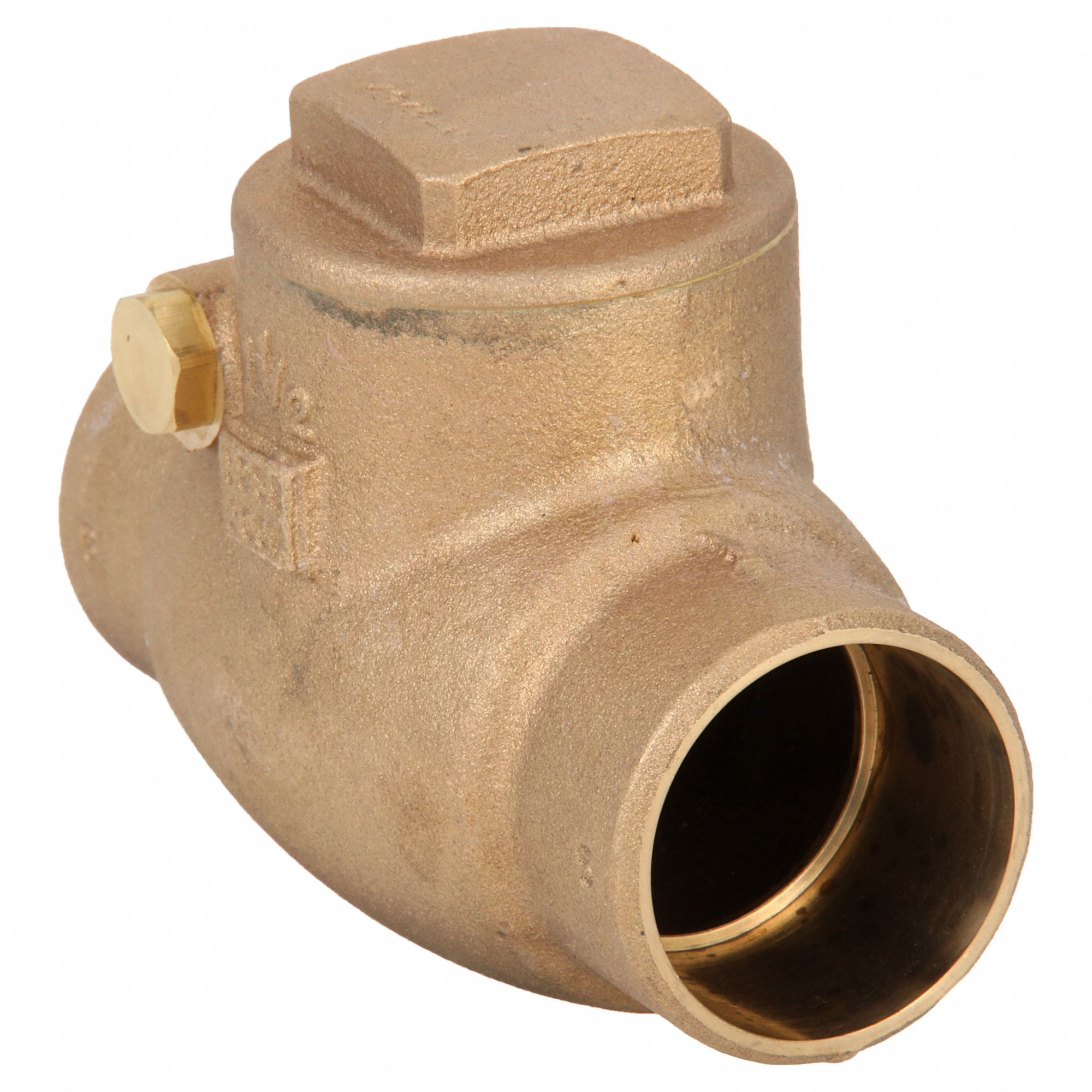 MILWAUKEE VALVE, Swing, Inline Valve Body, Swing Check Valve - 4EVH7 ...