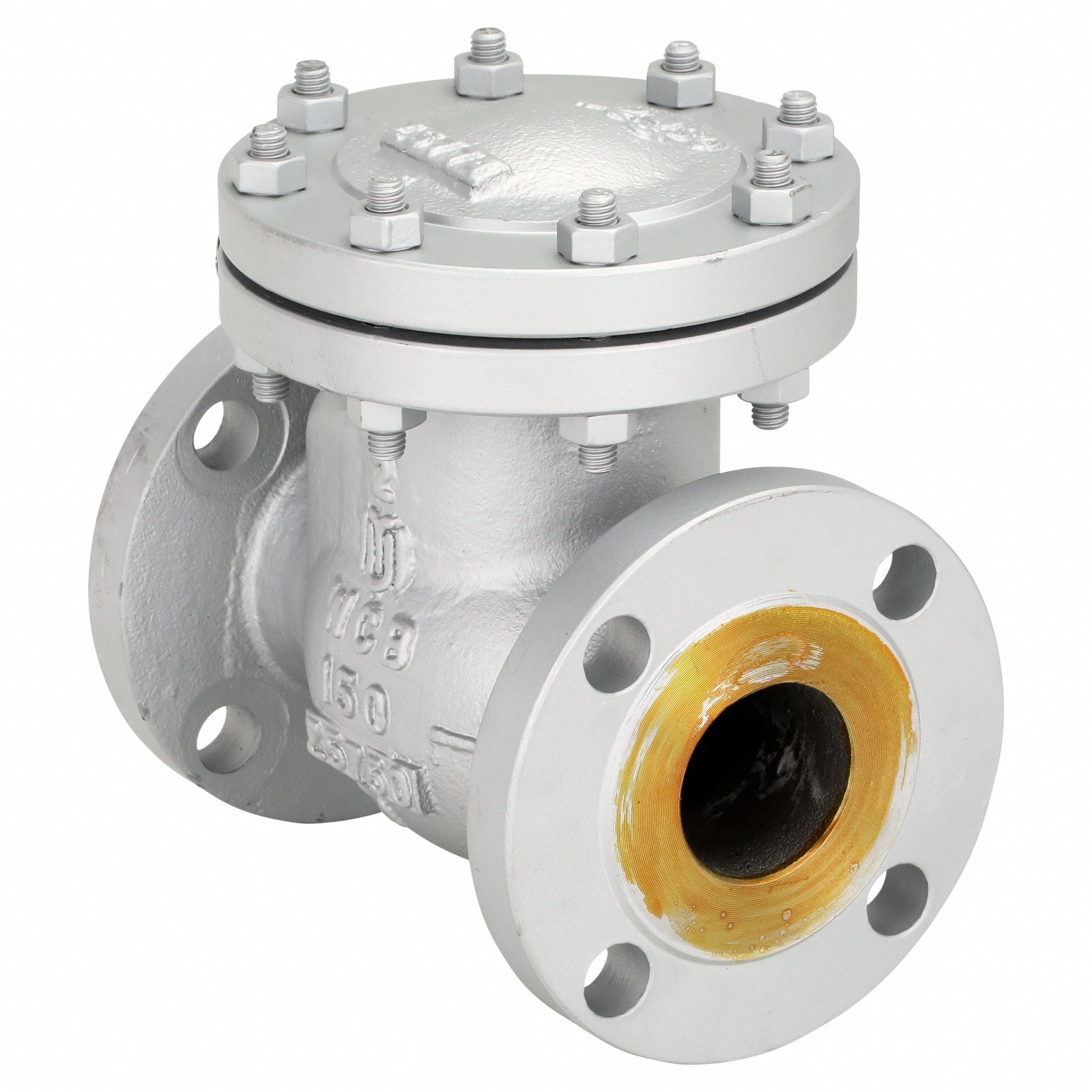 MILWAUKEE VALVE, Swing, Inline Valve Body, Swing Check Valve - 4EVK2 ...