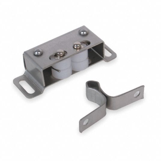 Grab, Non-locking, Grab Catch, 1 27/32 in, Stainless Steel - Grainger