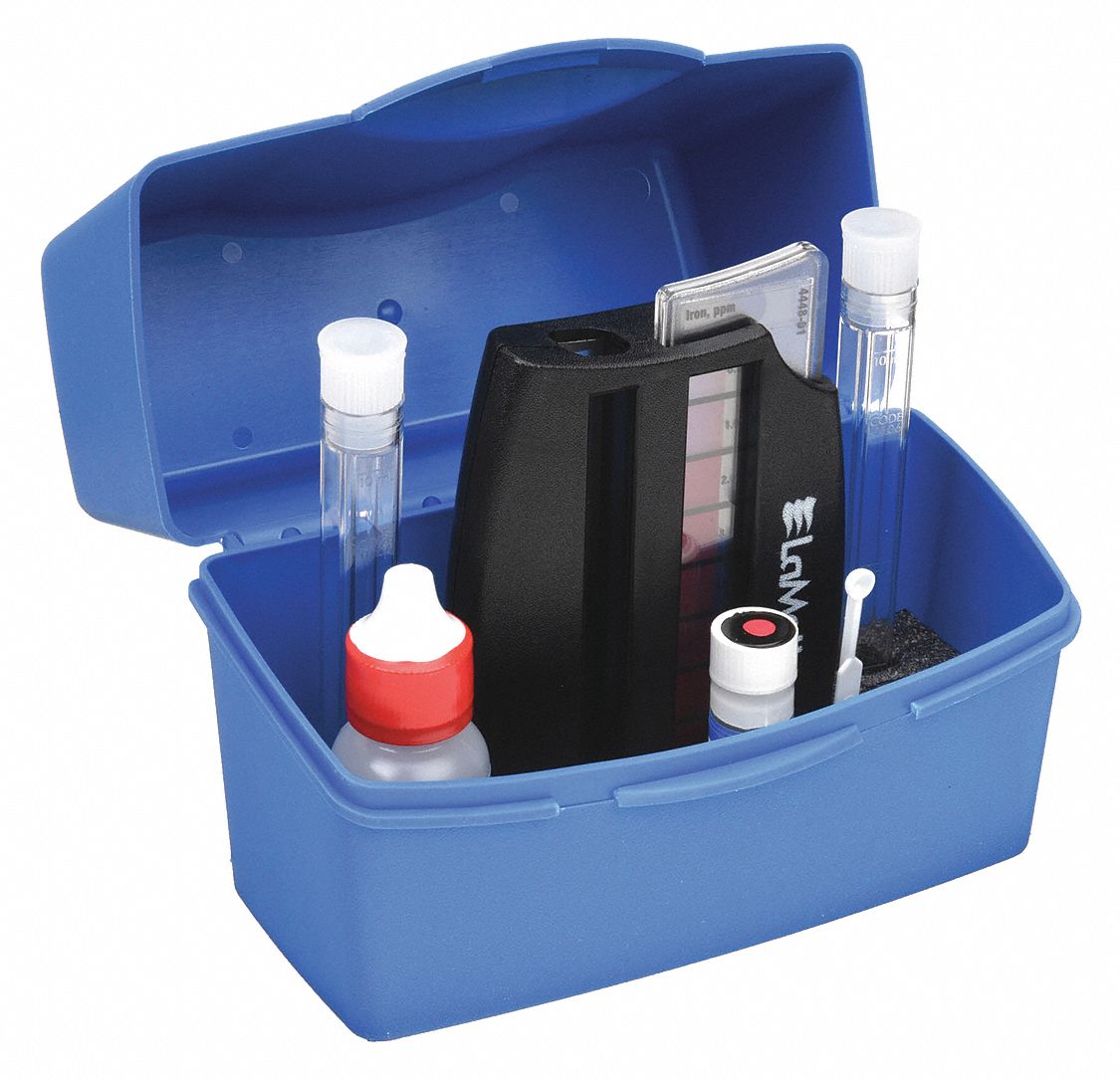 LAMOTTE, Iron, 50 Tests, Iron Water Quality Test Kit - 4EVX7|4447-01 ...