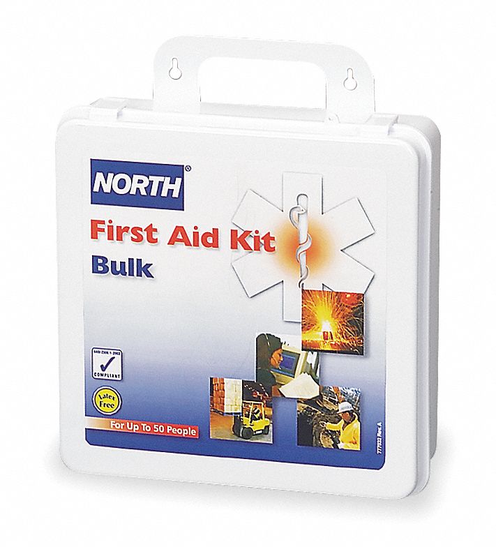 HONEYWELL NORTH First Aid Kit, Kit, Plastic, Workplace, 50 People ...