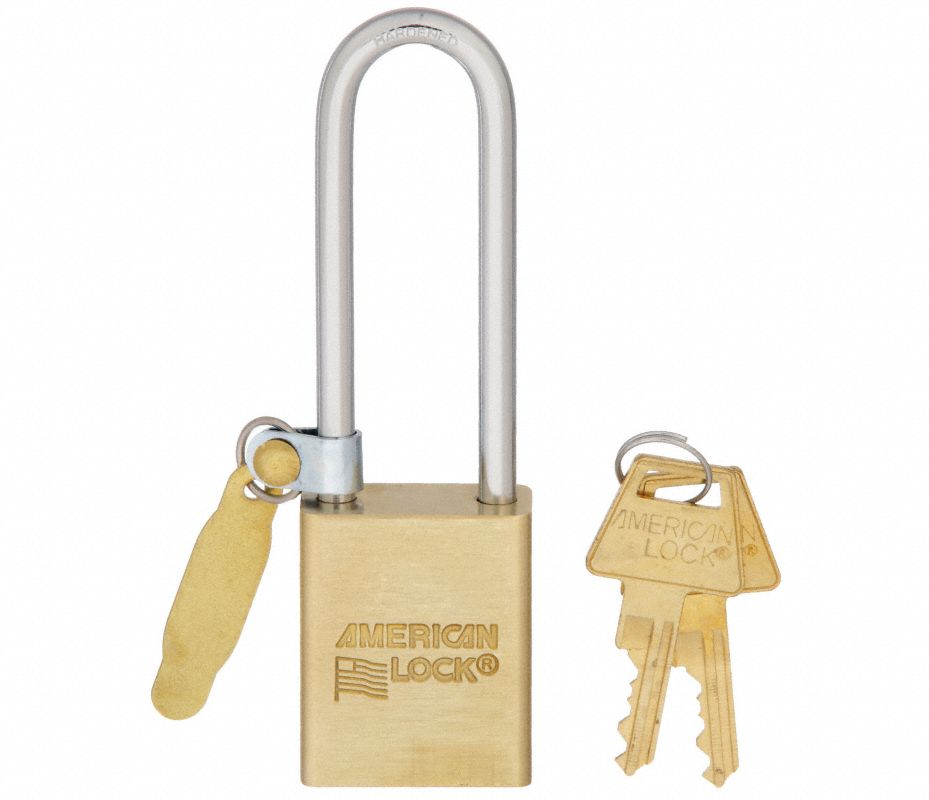 AMERICAN LOCK Candado, Boro, 3", 3/4", 1/4", 25314, AMERICAN LOCK, Alta ...