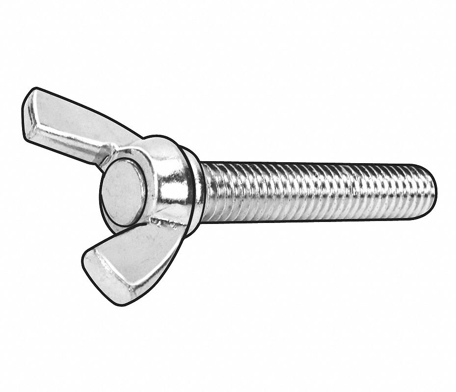 APPROVED VENDOR Tornillo Mariposa,Ala,L 1-1/2pulg. - Tornillos Moleteados - 4EZR3 | WSI03701500 ...