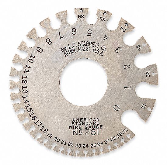 American Standard Wire Gage - Grainger