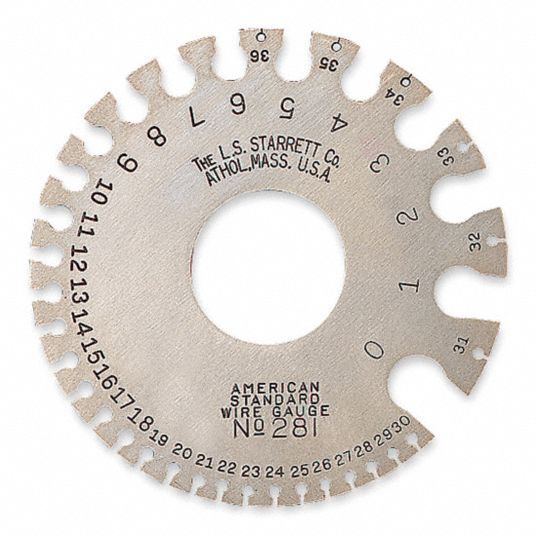 American Standard Wire Gage - Grainger