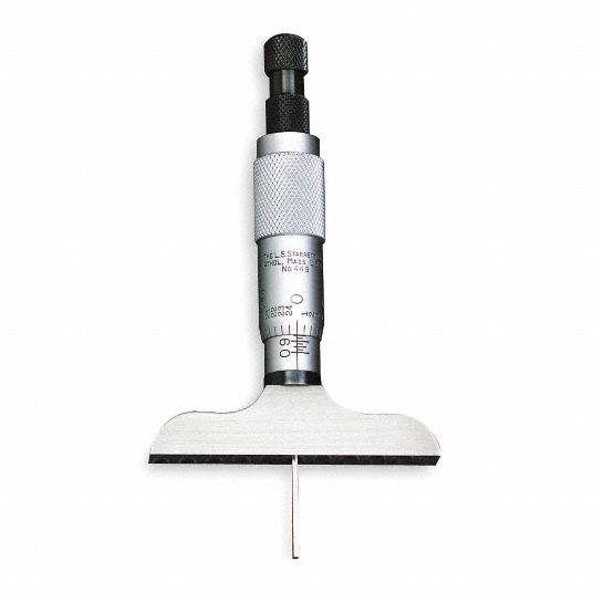 Depth Micrometer, Base Style Full, SPC Output No, Number of Measuring ...