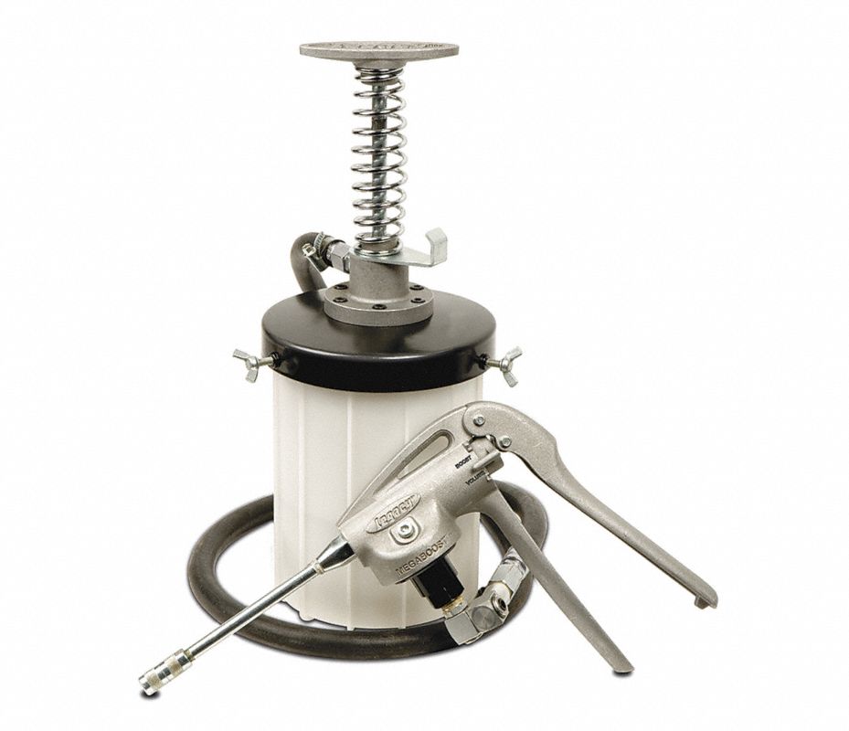 LEGACY Bomba Engrasadora con Contenedor, Se Ajusta a Contenedores de ...