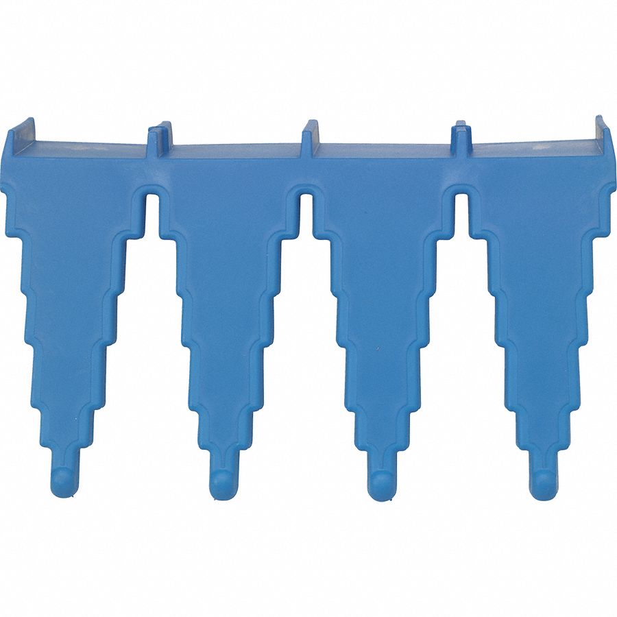VIKAN Hygienic Tool Holder: Blue, 9 3/8 in Lg, 6 1/2 in Wd, 2 1/4 in Ht ...