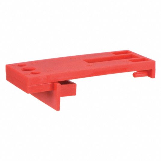 ANDERSON POWER PRODUCTS, Red, Battery/Cable Connector Lockout - 4FA33 ...
