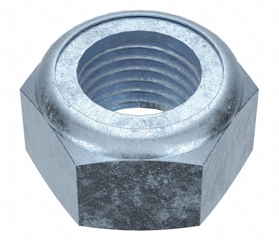 APPROVED VENDOR Tuerca Hexagonal, 1-1/2"-6, Grado 2, Acero, Dirección de la Rosca del Sujetador ...