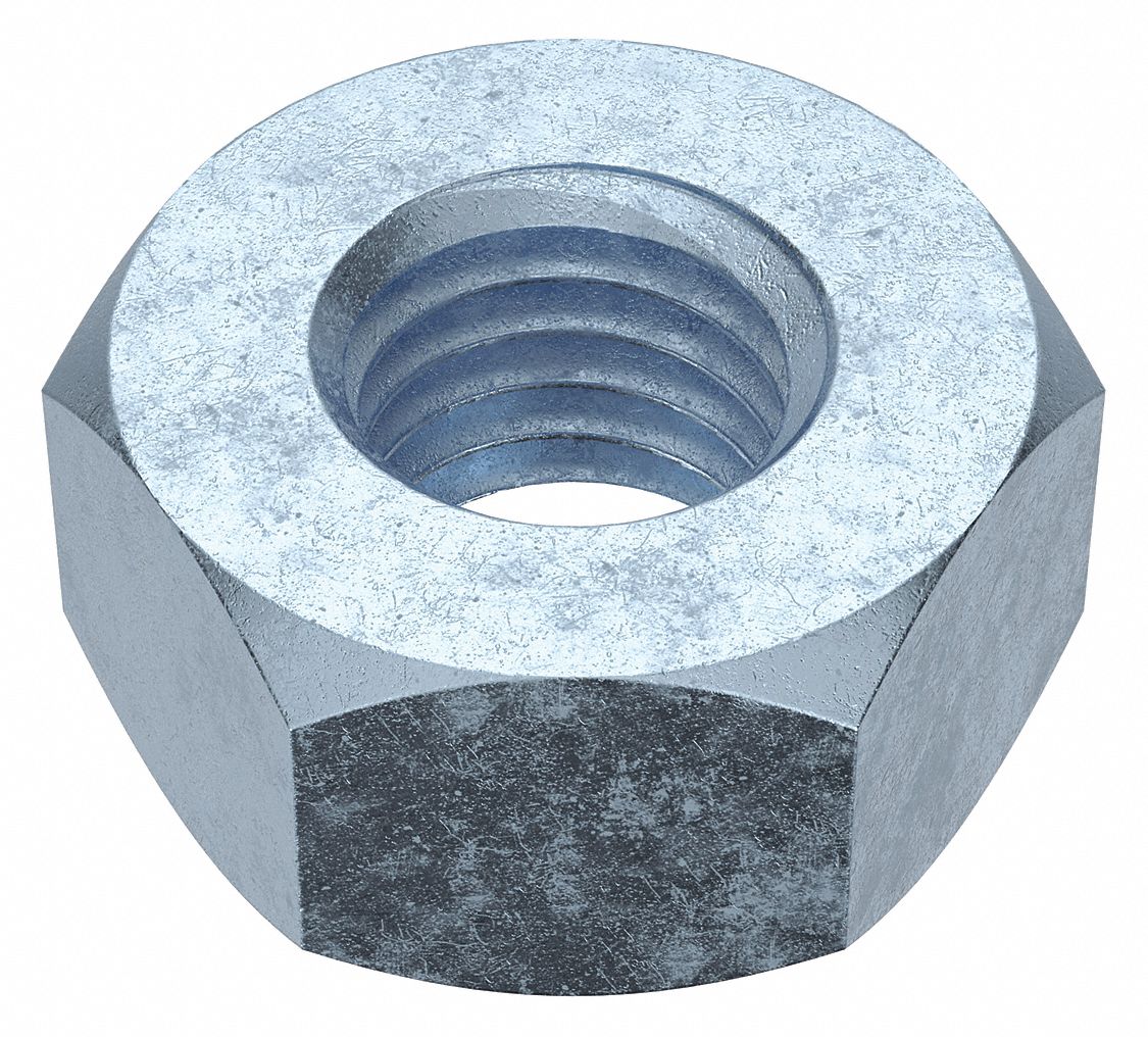 Center Lock Distorted Thread, 1/4"-28 Thread Size, Lock Nut - 4FAP2 ...