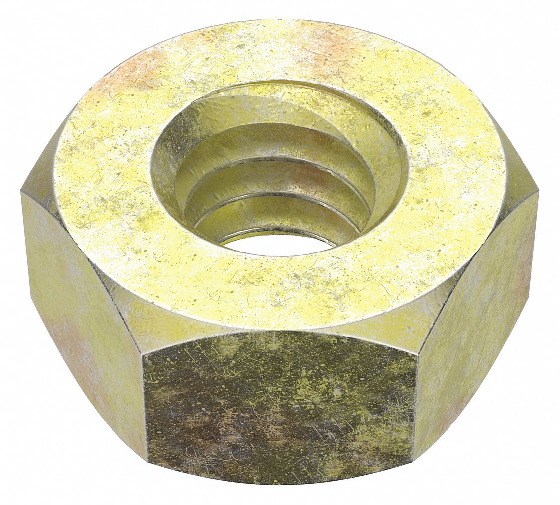 Top Lock Distorted Thread, 1/4"-20 Thread Size, Lock Nut - 4FAW2 ...