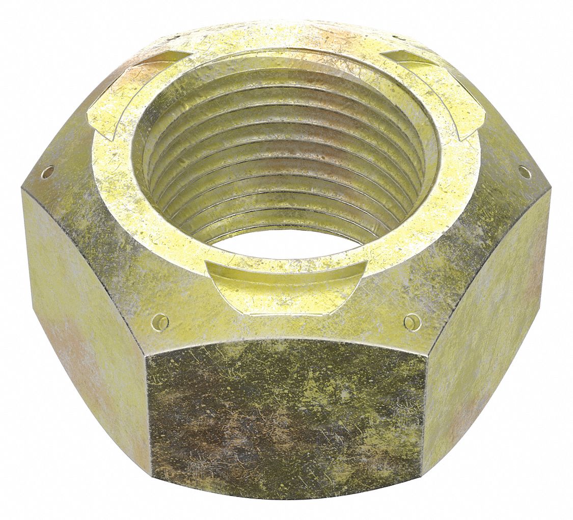 Top Lock Distorted Thread, Std Hex, Lock Nut - 4FAW5|SLFI80311-100P ...