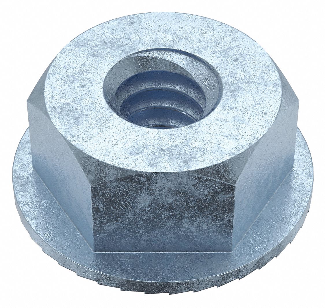 Top Lock Distorted Thread, #10-24 Thread Size, Lock Nut - 4FAX9|HFNI2 ...