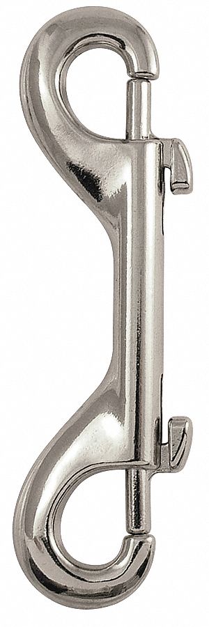 LUCKY LINE PRODUCTS 4FCG4 Slide Bolt Snap, Zinc, 7/16 in Eye Dia 4FCG4 ...