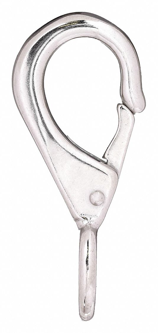 LUCKY LINE PRODUCTS EYELET SPRING SNAP,L 2 IN - Eye Pulleys and Snaps ...