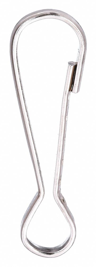 LUCKY LINE PRODUCTS ECONOMY SPRING SNAP,L 1 IN,PK10 - Eye Pulleys and ...